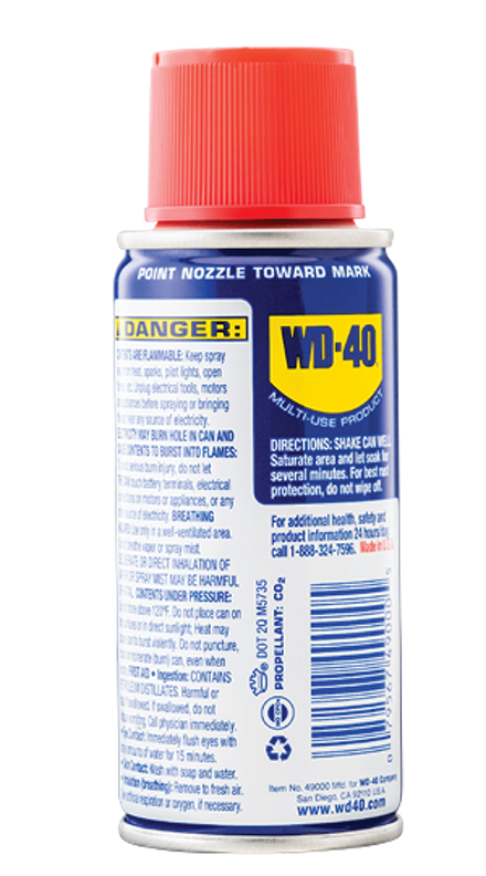 WD-40 Multi-Use Product #490002, 3 oz