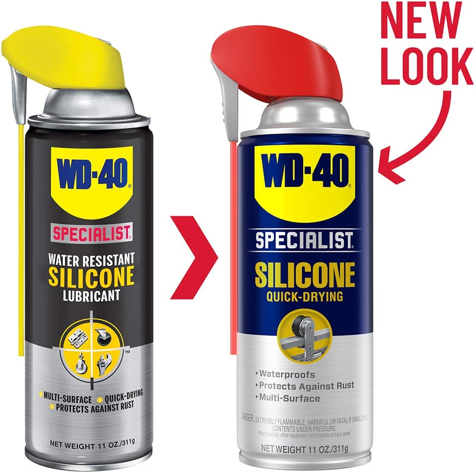 WD-40 Specialist Water Resistant Silicone Lubricant Spray #300012, 11